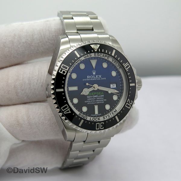 FS: Rolex 116660 D-BLUE DEEP SEA SEADWELLER-STAINLESS STEEL | WatchCharts