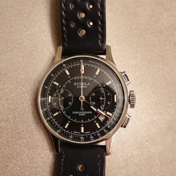 [WTS] Strela Cosmos Chronograph, 38mm, $470 shipped | WatchCharts