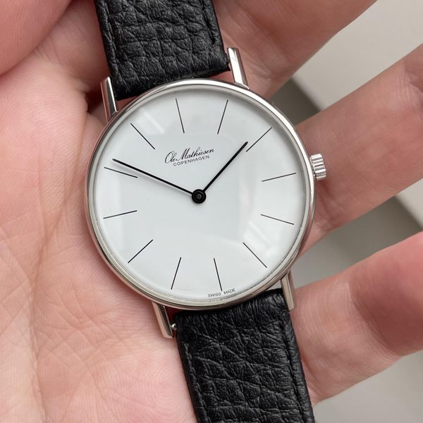 [WTS] Ole Mathiesen 1962 Classic 35 quartz dress watch | WatchCharts ...