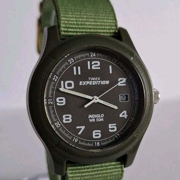 Timex Expedition Indiglo WR50M Mens/Unisex Quartz Watch - Working | WatchCharts Marketplace