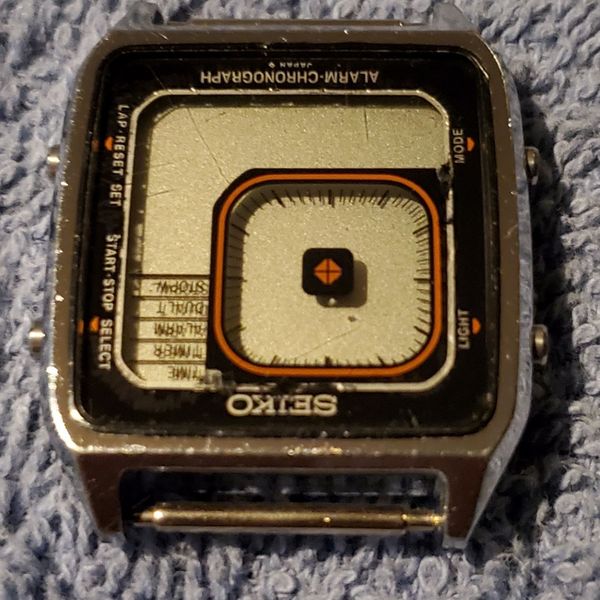 1982 Seiko G757-4050 James Bond Wristwatch (Not Working, Well Used ...