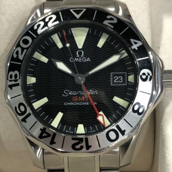 Omega Seamaster 300M GMT 50th Anniversary 2234.50 Box Papers Just ...
