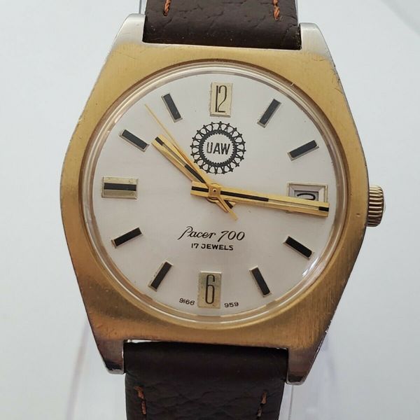 Vintage Belforte by benrus Pacer 700 17Jewels Manual winding men's ...