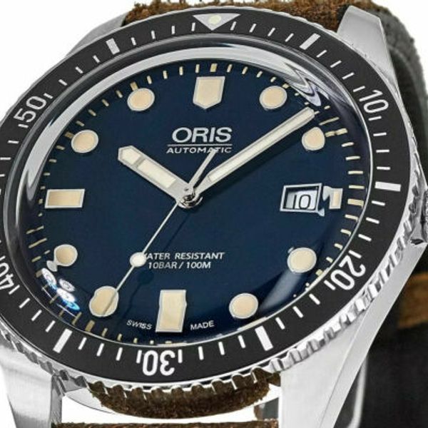 NEW Oris Divers 65 Swiss Automatic Dive Watch 01 733 7720 4055 07 5 21 ...