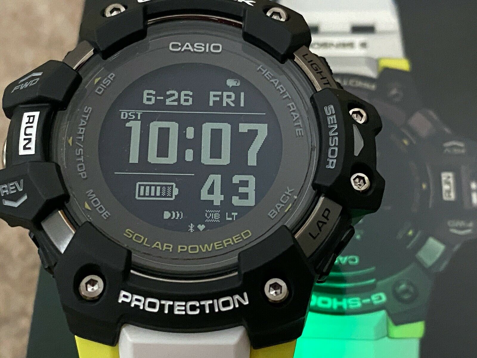 LATEST MODEL - CASIO G-SHOCK GBD-H1000 SPORT - H/R - GLASS SCREEN ...