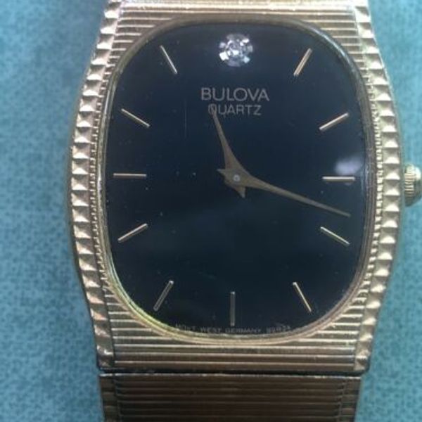 Bulova Quartz Gold-Tone Bracelet Watch CO P9 Slightly Used | WatchCharts