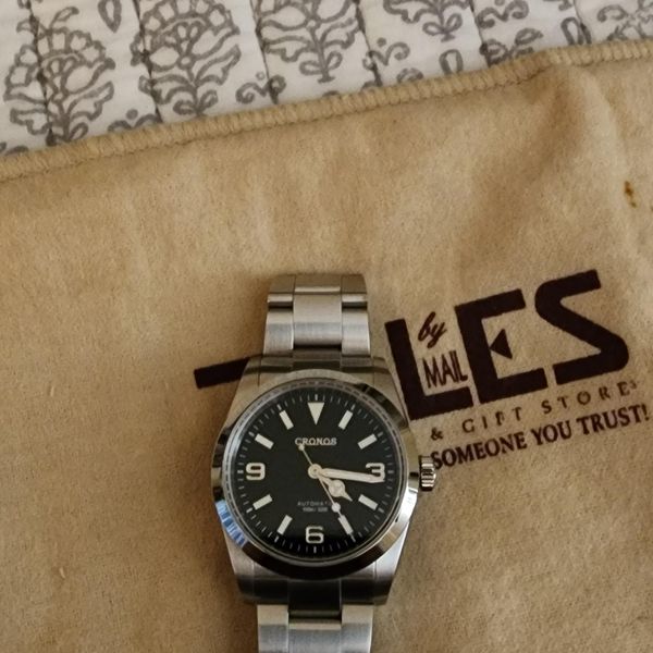 [WTS] Cronos L6019 36mm explorer homage | WatchCharts Marketplace