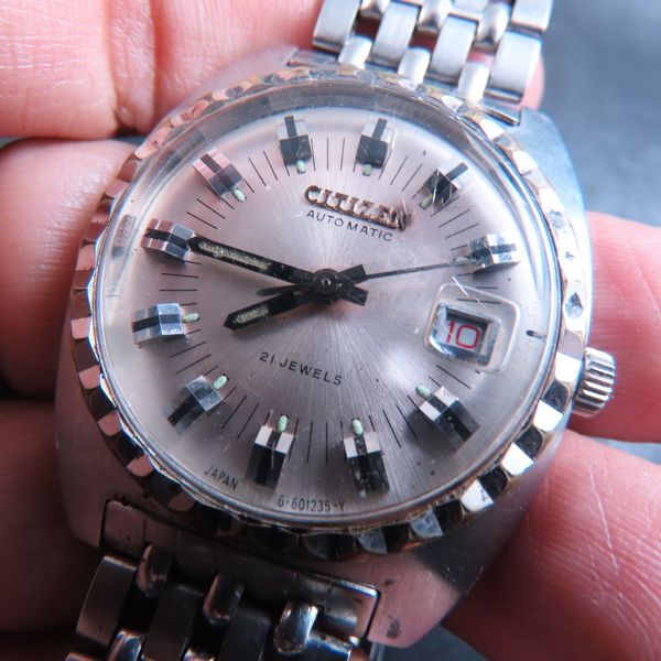 Japan Citizen 21 Jewels Automatic Men Watch | WatchCharts Marketplace