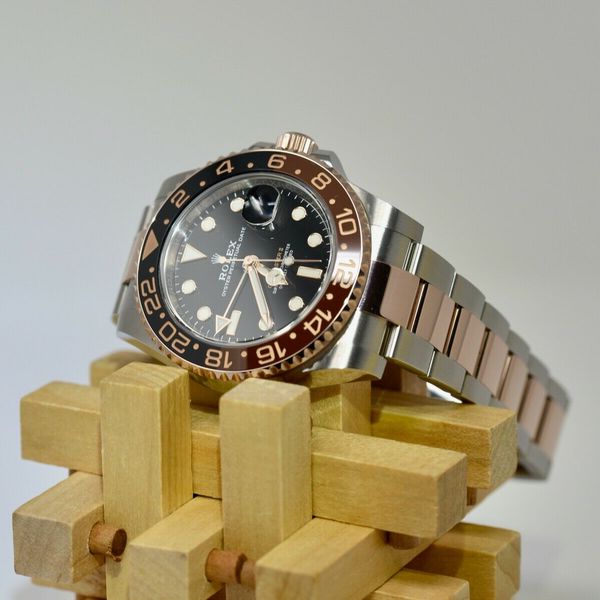 Rolex GMT-Master II Root Beer 18kt Rose Gold 126711CHNR | WatchCharts