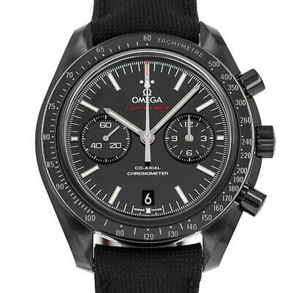 Omega Speedmaster 311.92.44 DSOM Dark Side of the Moon Black Dial Box ...