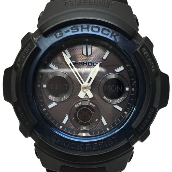 [Used] CASIO CASIO Casio/Quartz watch/Digi-Ana/AWG-M100BC [Clothing ...