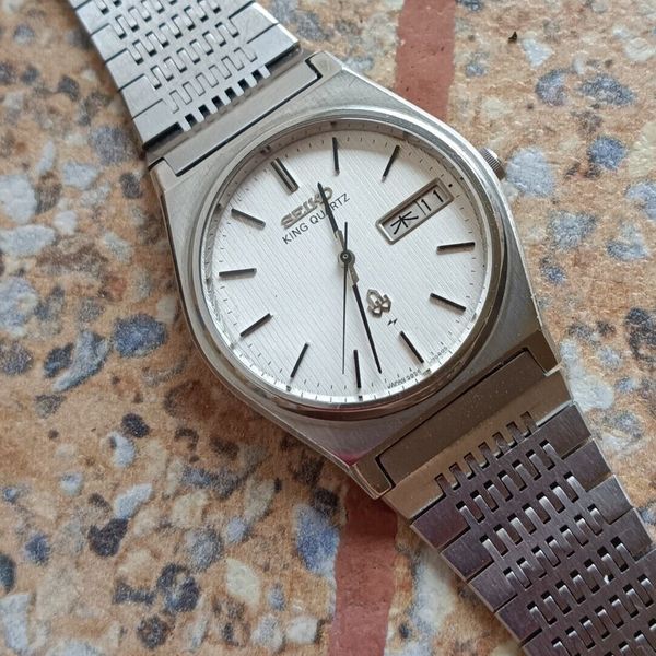 Vintage Seiko King Quartz JDM 5856 7030 April 1978 | WatchCharts ...