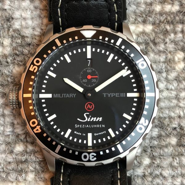 Sinn Military Type III - Limited Edition of 300 | WatchCharts Marketplace