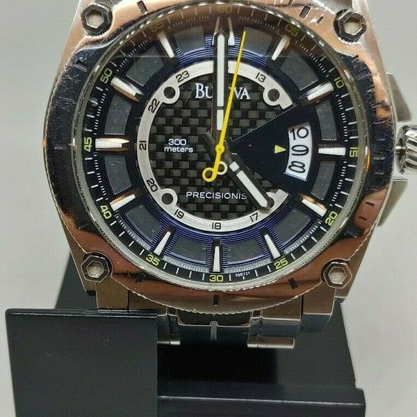 Bulova Precisionist C877699 Watch Stainless Steel For Parts ...