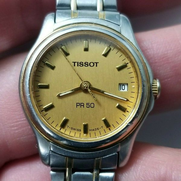 TISSOT 1853 PR50 j126/226k ladies quartz sapphire crystal Watch | WatchCharts Marketplace
