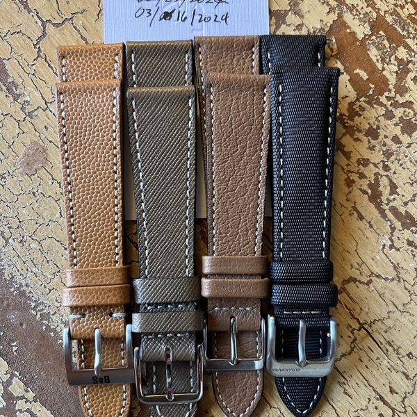 [WTS] 20mm Quality Straps - Bulang & Sons, Milano Straps, Fluco ...