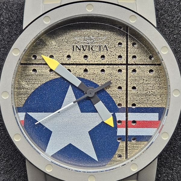 NEW Invicta DNA Vintage Armed Forces Men’s 46mm Swiss Ronda Quartz 100m ...