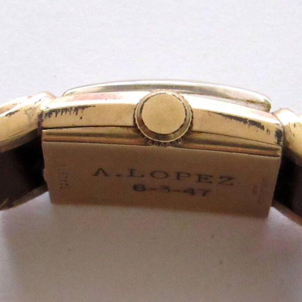 Vintage Bulova Men's Wristwatch 8AE 17 jewels 10K gold filled case RUNS ...