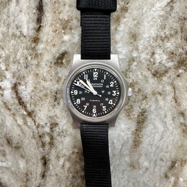 Used Marathon GG-W-113 Swiss Military Watch with Hack System ...