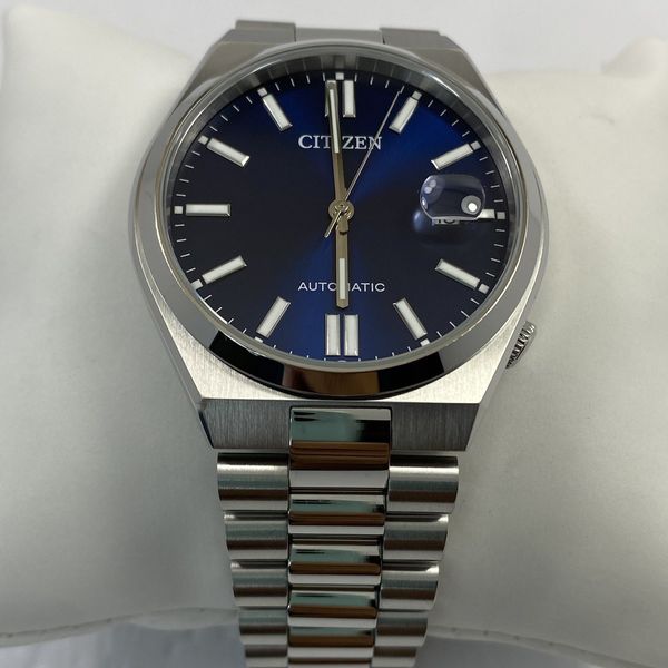 Citizen Tsuyosa Automatic Blue Dial Stainless Steel Men's Watch NJ0150 ...
