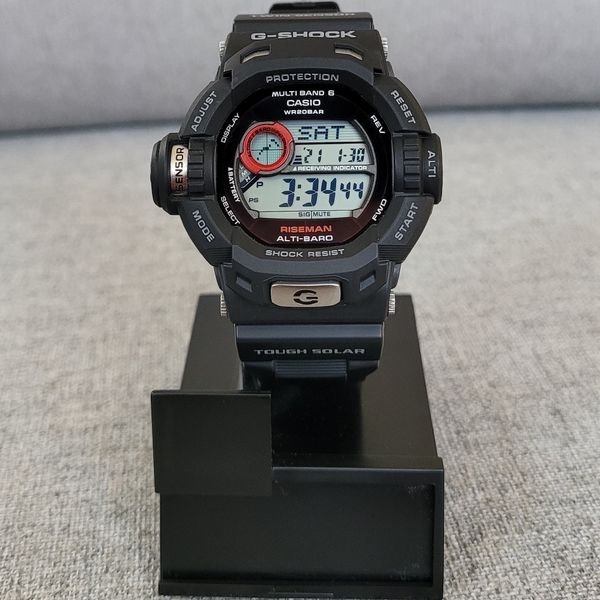 FS: Casio G-Shock GW9200 RISEMAN Wrist Watch Black | WatchCharts