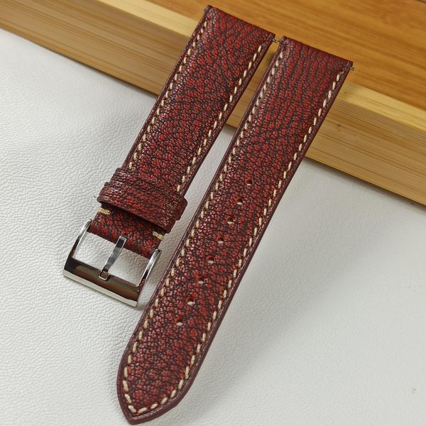 [WTS] Handmade Italian Goatskin Leather Strap 21mm | WatchCharts ...