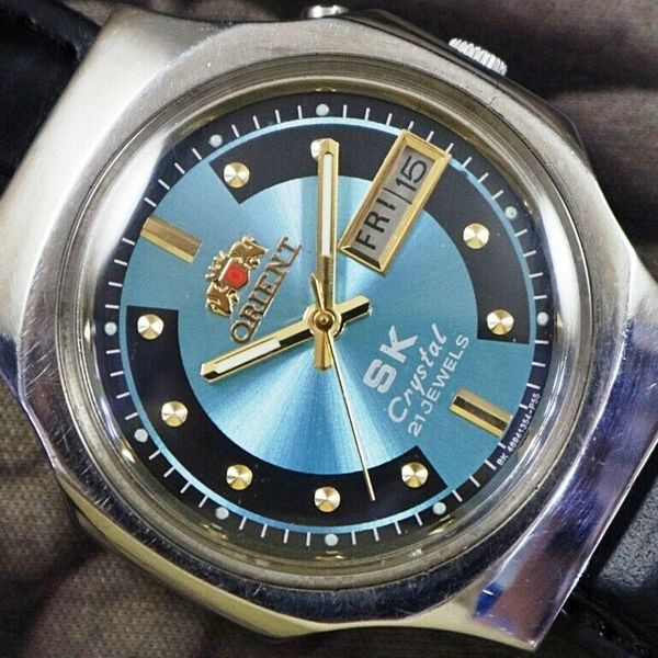 ORIENT SUPER KING CRYSTAL AUTOMATIC CAL.46941 MEN'S JAPAN VINTAGE WATCH ...