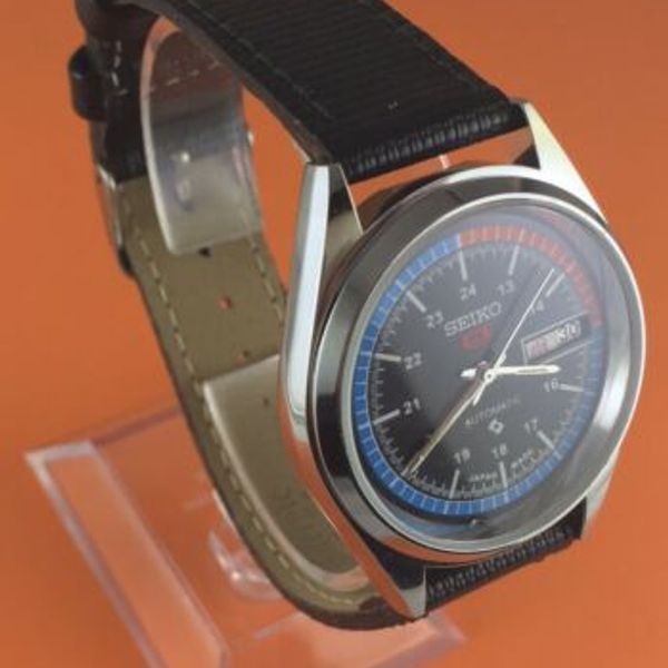 VINTAGE SEIKO 5 MEN'S AUTOMATIC 335713 DAY & DATE JAPAN MOVEMENT ...