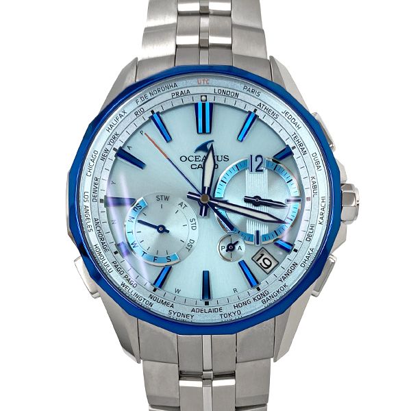 [Pre-owned] Casio Oceanus Manta OCW-S3400D-2AJF Tough Solar Radio ...