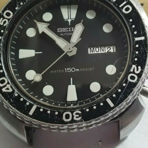 Seiko Turtle 6309-7049 Automatic Diver's Stainless Steel Original RUNS! | WatchCharts