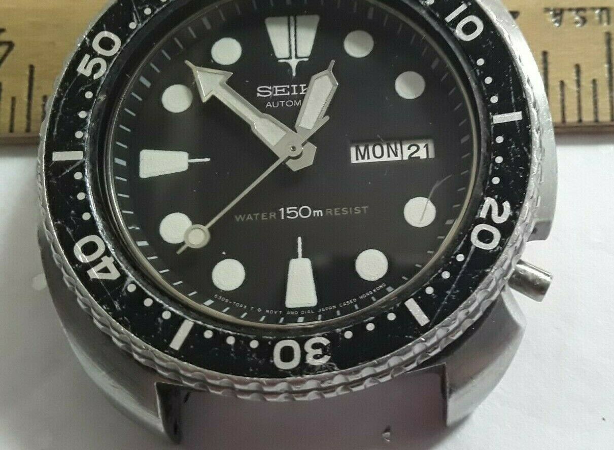 Seiko Turtle 6309-7049 Automatic Diver's Stainless Steel Original RUNS! | WatchCharts
