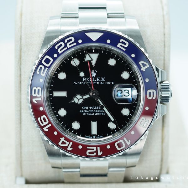 FSOT: Rolex 126710BLRO PEPSI GMT MASTER II RED BLUE BEZEL OYSTER 2021 ...