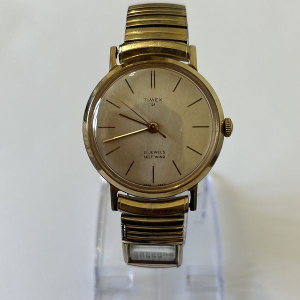 Vintage 1963 Timex 21 Jewel Self Wind (Automatic) Watch (SERVICED) w ...