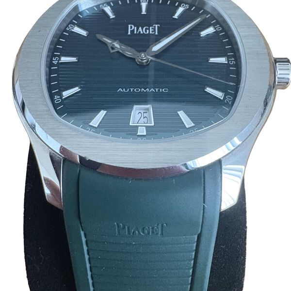 Green Men's Piaget Polo Field Watch | WatchCharts Marketplace