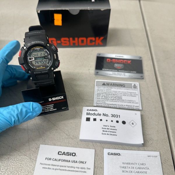 Casio Men's Watch G-Shock Tough Mud Resistant Super Dual Illuminator ...