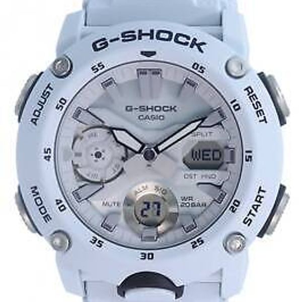 Casio G-Shock Carbon Core Guard Analog-Digital Alarm GA-2000S-7A 200M ...