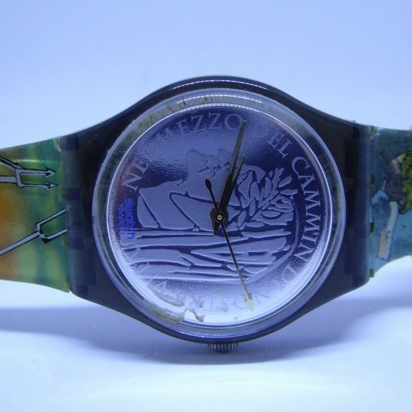 Vintage Swatch AG 1993 NEL MEZZO DEL CAMMIN DI NOSTRA VITA Wristwatch ...