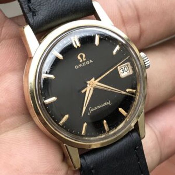 OMEGA SEAMASTER STAINLESS STEEL WATCH CAL. 610 BLACK DIAL | WatchCharts