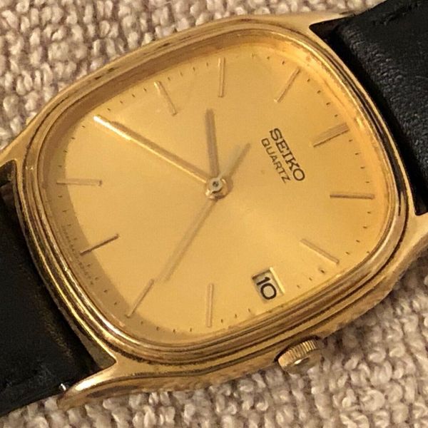 Men's Vintage Seiko Dress Watch - Gold Tone / 6432 5109 | WatchCharts ...
