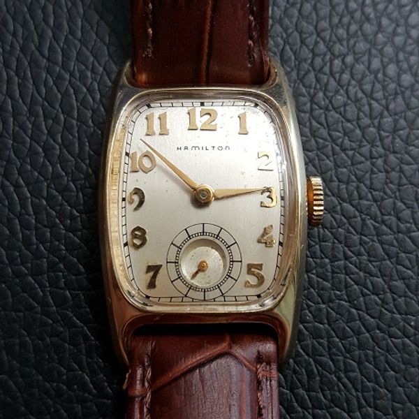 FS: Vintage 1940's Hamilton Boulton 14K GF | WatchCharts Marketplace