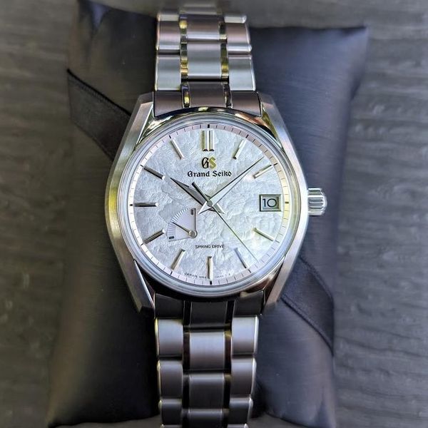 [WTS]: Grand Seiko Shunbun SBGA413 Cherry Blossom - Full kit | WatchCharts