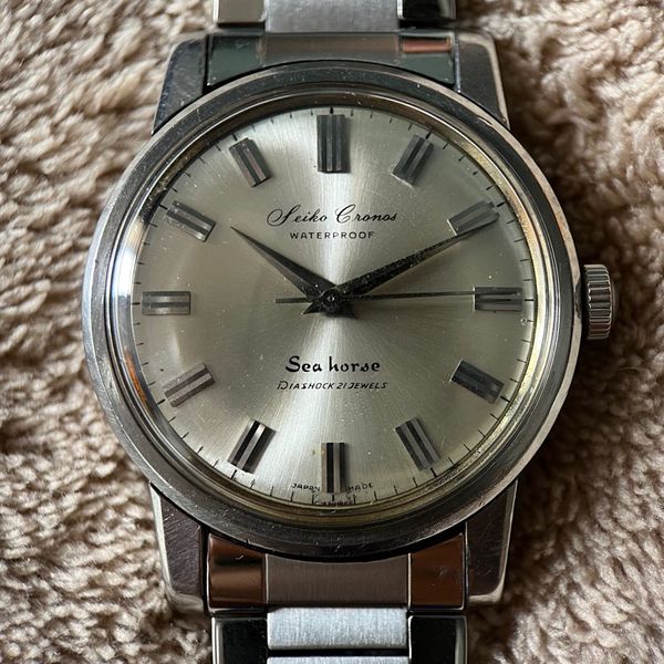 Vintage Seiko Cronos Seahorse | WatchCharts Marketplace