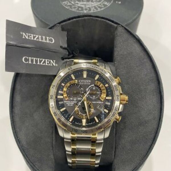 NEW Citizen Eco Drive Chronograph Men's Watch E650-S075157 ...