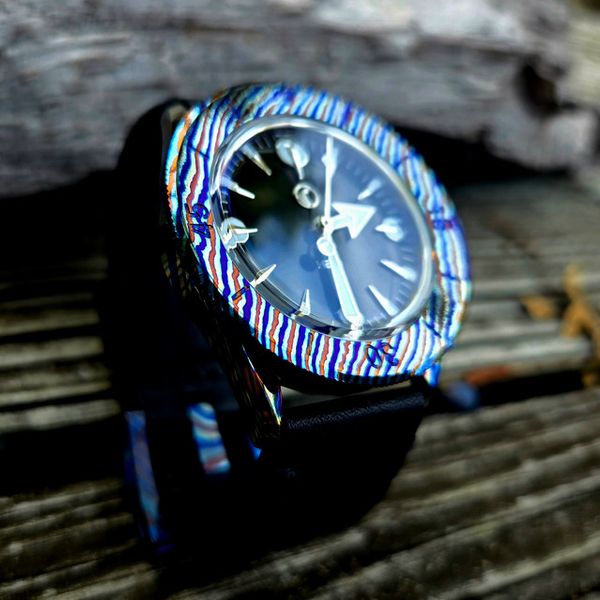 H2O Green Ocean Timascus, Black Sunburst Dial | WatchCharts Marketplace