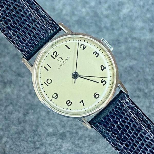 VINTAGE OMEGA CALIBER 30t2 NO REFERENCE STAINLESS STEEL SWISS WATCH ...