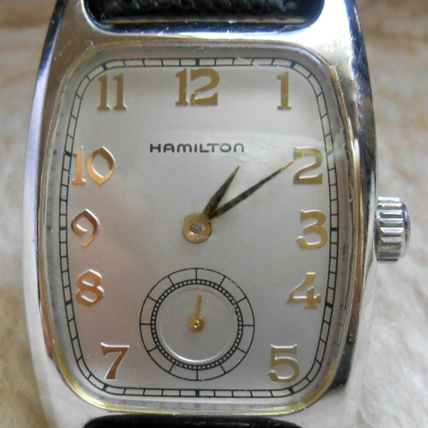 Hamilton 6265 Boulton Quartz Registered Edition Wrist Watch, Genuine ...