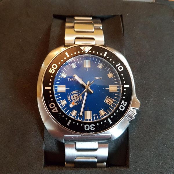 Dagaz Typhoon II NE15 movement blue dial | WatchCharts