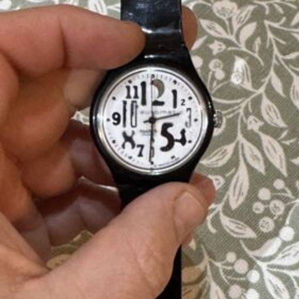 Swatch Automatic SAB 103 Blackboard Watch, Rare Excellent Condition ...