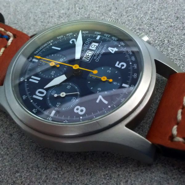 SOLD ---> FSoT: Hamilton Khaki Field Auto Chrono Valjoux