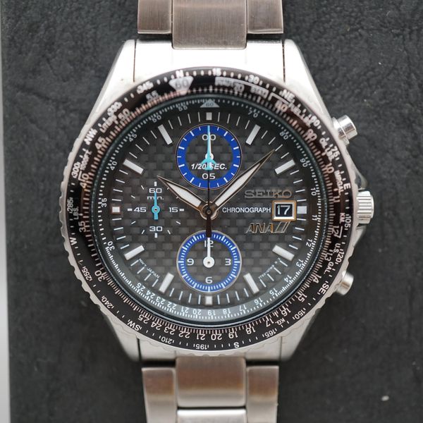 [WTS] Seiko SZER035 7T92 ANA Flightmaster Pilot JDM Chronograph Quartz ...